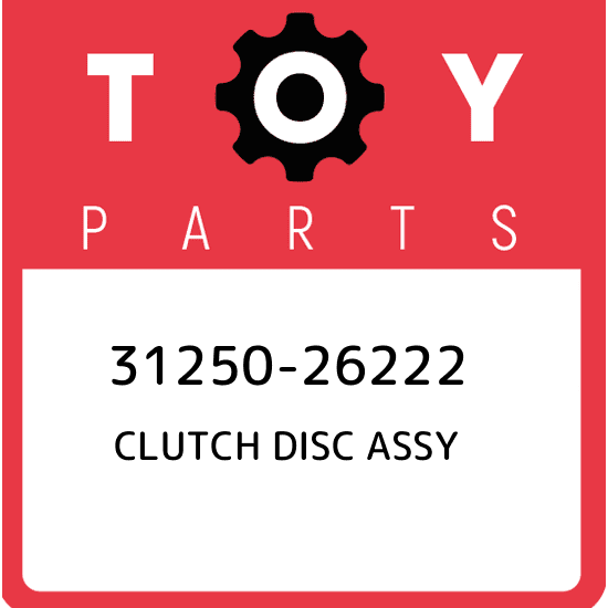 31250-26222 Toyota Clutch disc assy 3125026222, New Genuine OEM Part | eBay
