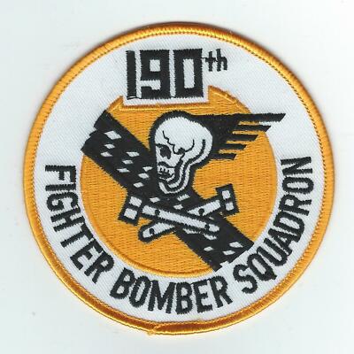 190th FIGHTER BOMBER SQUADRON (190th 50 YEAR ANNIVERSARY) patch | eBay
