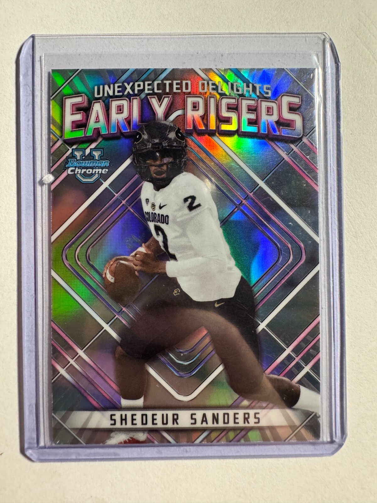 K161,877 - 2023 Bowman Chrome Delights Early Risers #ER4 Shedeur ...