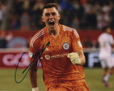 Chicago Fire Gabriel Gaga Slonina Autographed Signed 8x10 Photo COA #2 ...