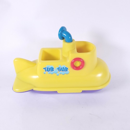 Vintage Tyco 1996 Sesame Street Submarine Tub Sub Toy Boat Bathtub Fast ...