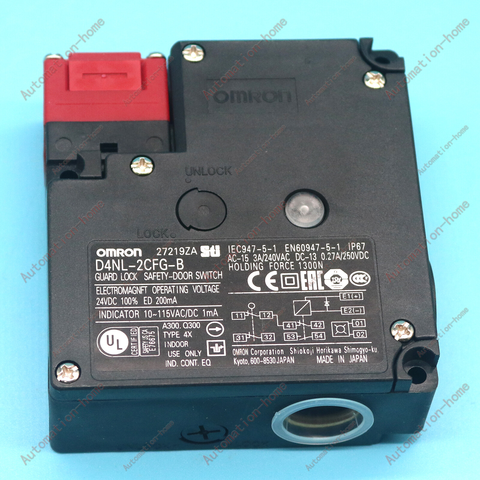 1pcs Omron D4NL-2CFG-B Guard Lock Safety Door Switch D4NL2CFGB New In ...