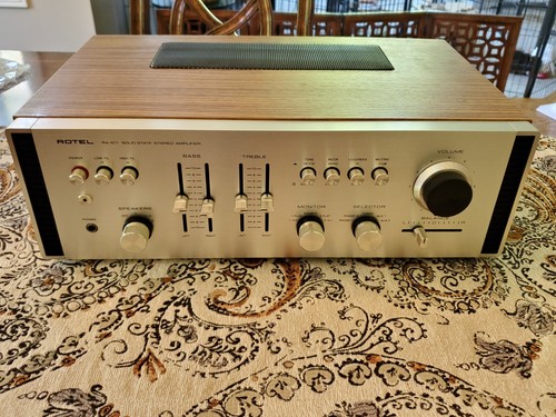 Shiny Brand New Rotel RA-611 Stereo Pre-Main Amplifier | eBay