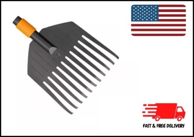 Fiskars QuikFit Shrub Rake Interchangeable 8.5 in. Head Attachment | eBay