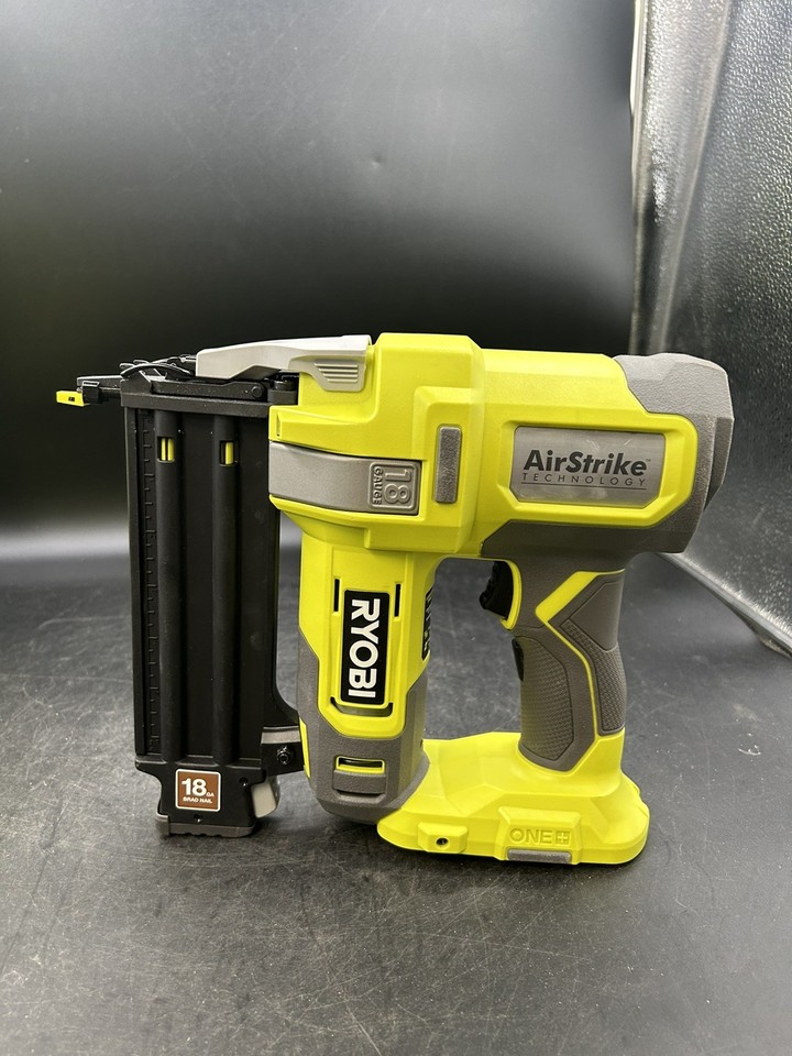 RYOBI P321 18V 18-Gauge Cordless AirStrike Brad Nailer (Tool Only) | eBay