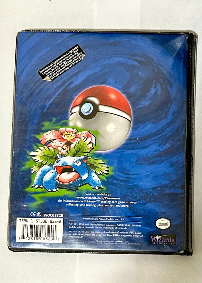 1999 WOTC Pokemon Base Set 4-Pocket Album Binder | eBay