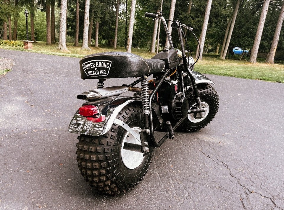 Heald Super Bronc VT-10 mini bike | eBay