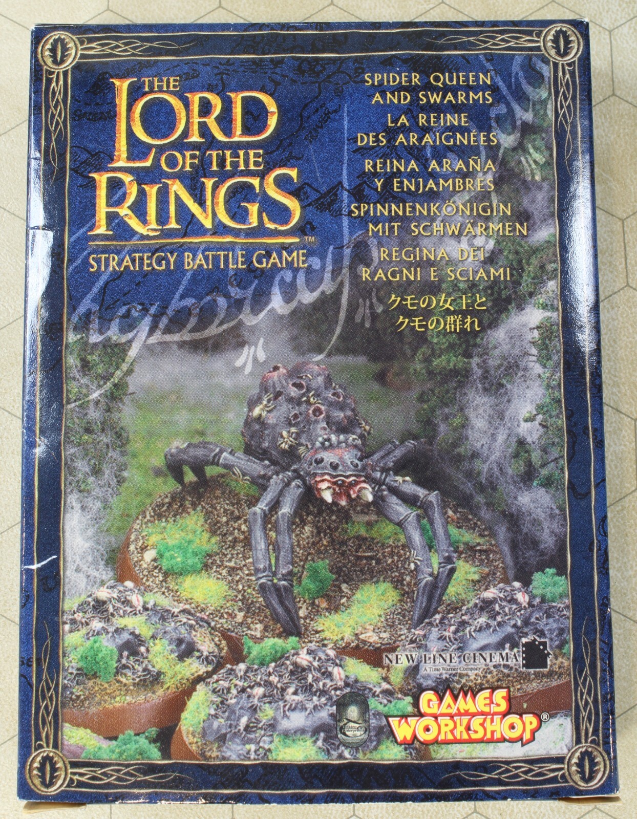 GW Lord of the Rings Battles Middle Earth LOTR SPIDER QUEEN & SWARMS ...