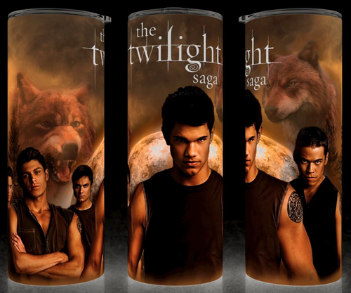 Twilight Jacob & Wolf Pack Cup Mug Tumbler | eBay