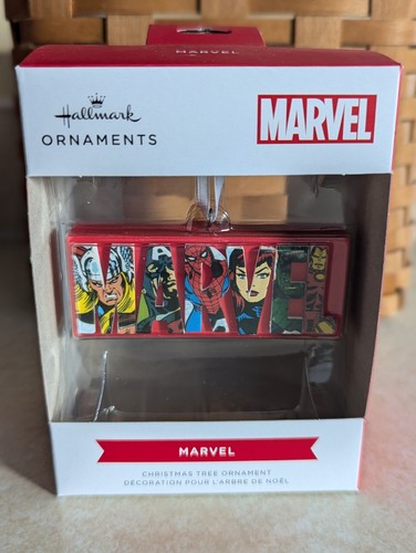 Hallmark Marvel Comics Logo Heroes & Villains Avengers Christmas ...