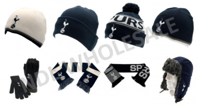 TOTTENHAM HOTSPUR FC Knitted Gloves Knitted Hat Scarf Birthday ...