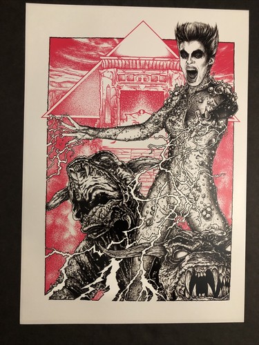 Terror Dogs & Gozer - Ghostbusters Poster Print 9x12.75 | eBay