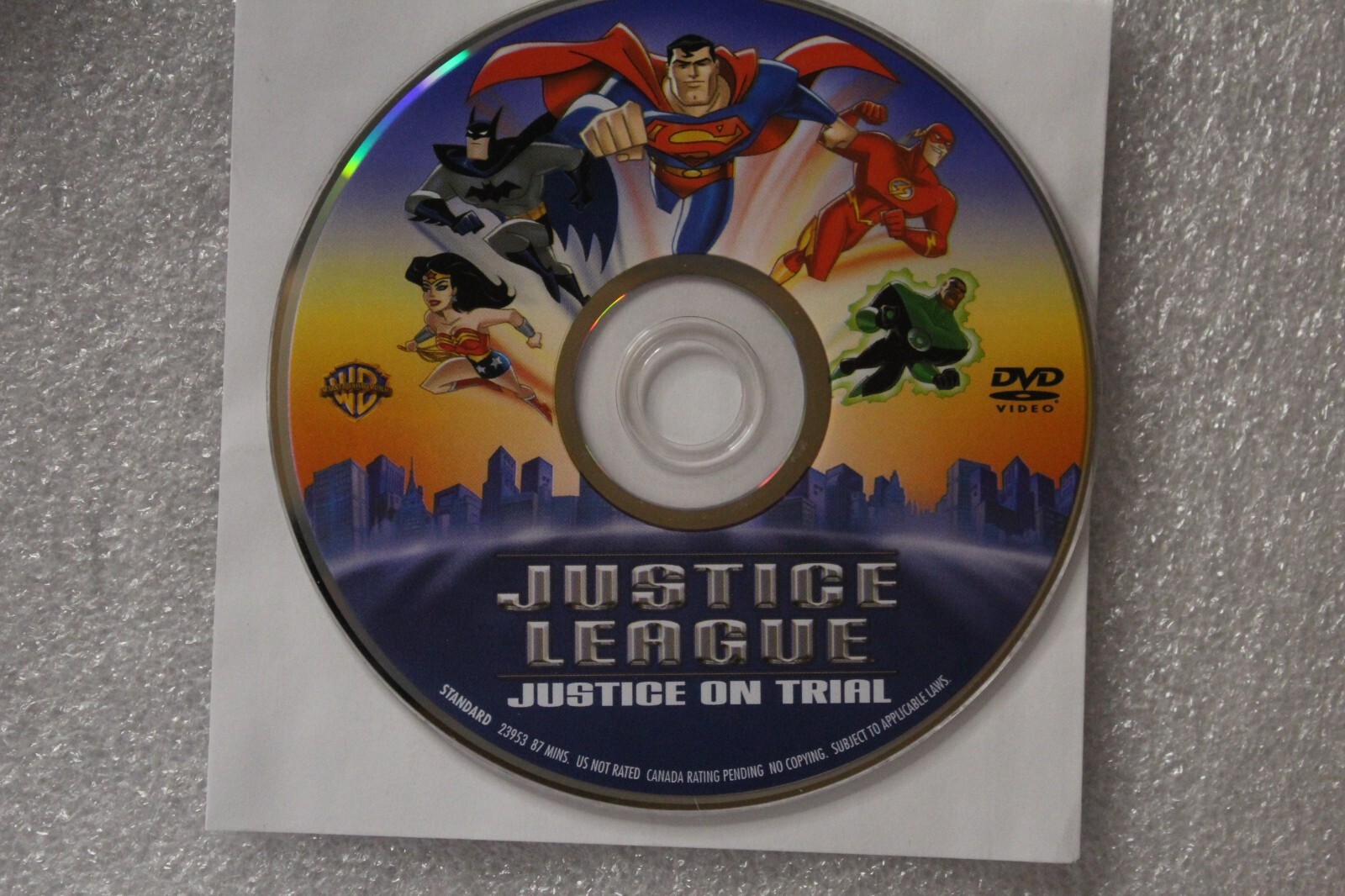 Justice League: Justice on Trial (DVD, 2001) 85392395323| eBay