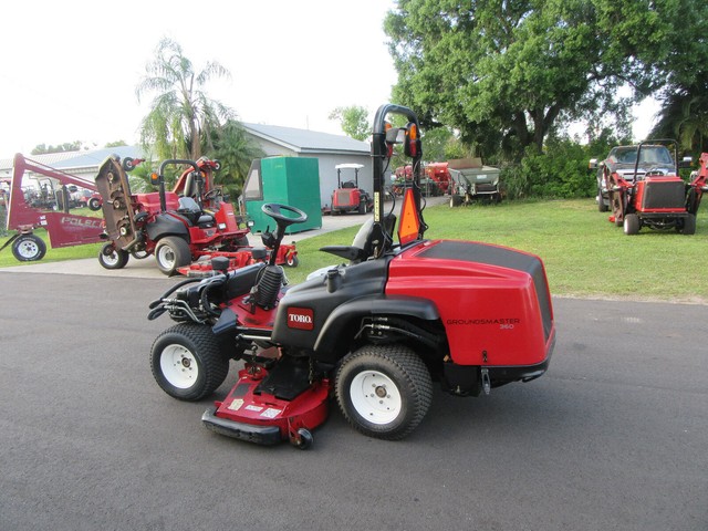 Toro 360 Groundsmaster Quad-steer Kubota 36 HP Diesel 72" Rotary Mower ...