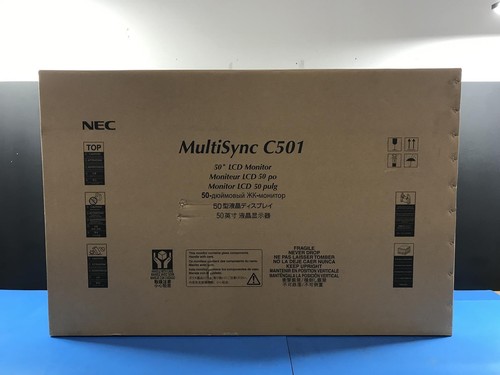 NEC MultiSync C501 50-inch Full HD Wide-Screen LCD Monitor | eBay