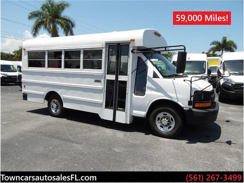 Thomas Chevy Express 3500 Passenger SCHOOL BUS--59,000 Miles | eBay