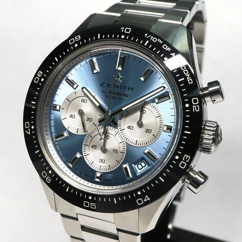 ZENITH Chronomaster Sport Yoshida Special Limited Edition Ice Blue ...