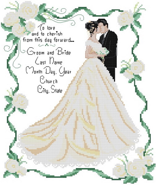 Bride Cross Stitch Patterns