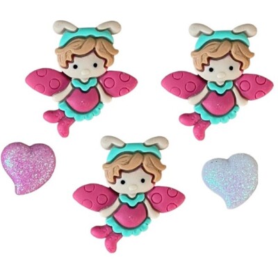 Love You Fairy Much - Shelly's Buttons - Valentine's Day - Craft Sewing ...