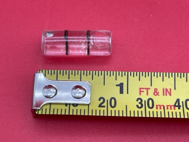 Starrett PT13260 Level Vial for 98-6 (6") Level & 132-4 (4") Level & 13 ...