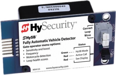 HySecurity HY-5A HY-5B 2.0 Vehicle Loop Detector Car Sensor MX4621 Gate ...
