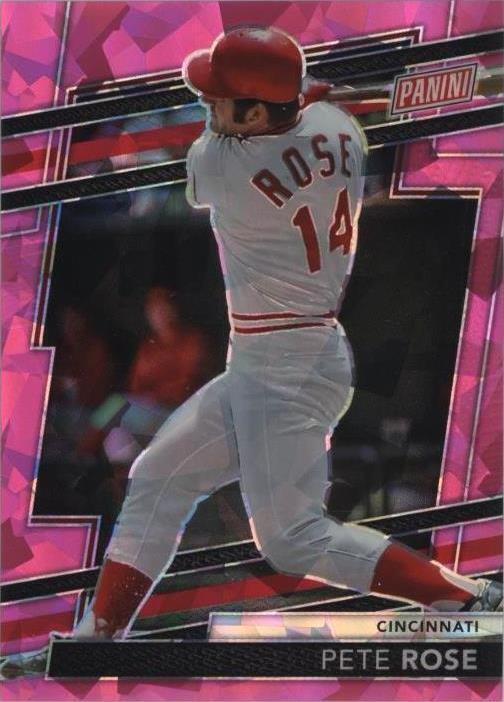 2024 Panini National Convention VIP Gold Pack - Pete Rose #55 Pink ...