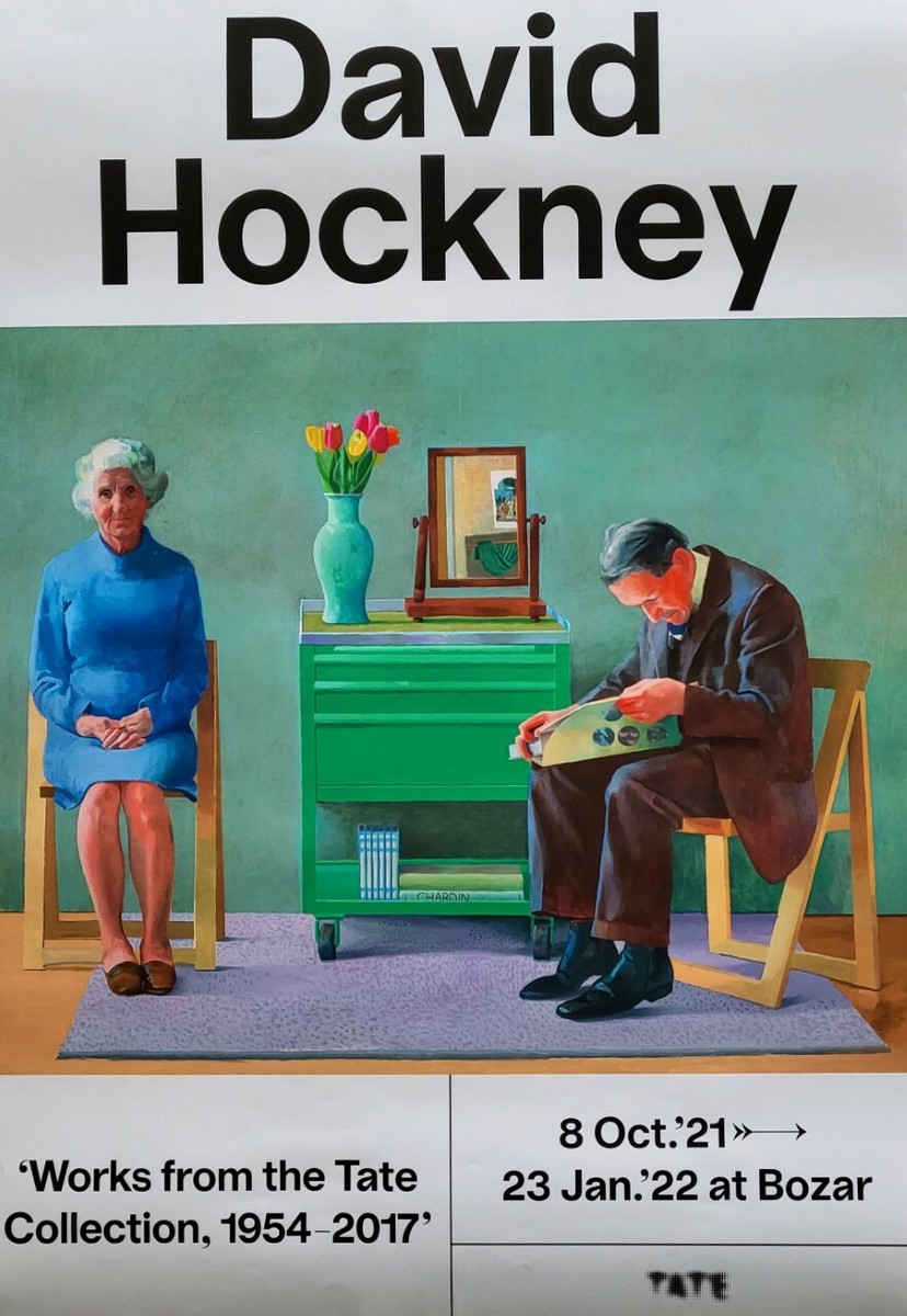 David Hockney Leg
