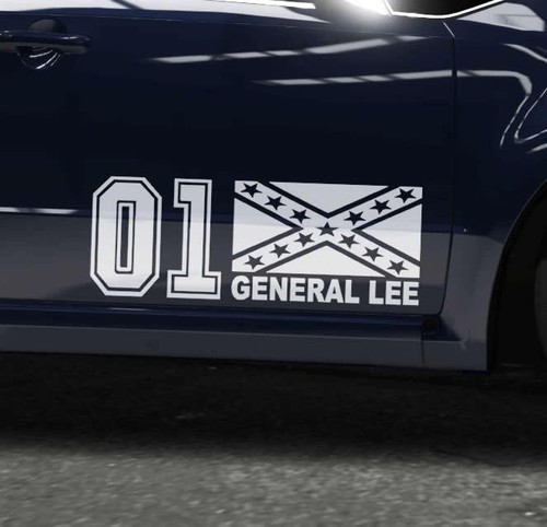 Aufkleber General Lee Sticker Dukes Decals Auto Scooter Roller OEM JDM ...