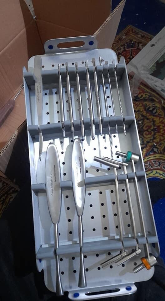 Small Fragment Set Locking And Non locking Instruments Orthopedic Set ...