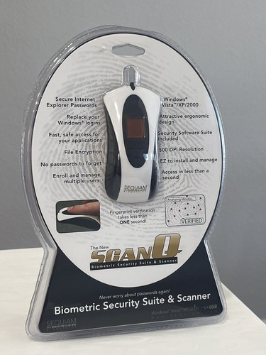 SCANQ BIOMETRIC SECURITY SUITE AND SCANNER New 855793000054 | eBay