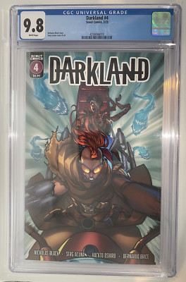 DARKLAND #4 Scout Comics Key RARE LOW POPULATION Serg Acuna 4a - Graded ...