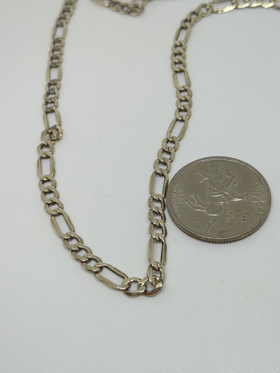 PGDA Turkey 1/13 14k Gold 925 Chain Necklace 20 PGDA Turkey 1/13 14k Gold 925 Chain Necklace 20