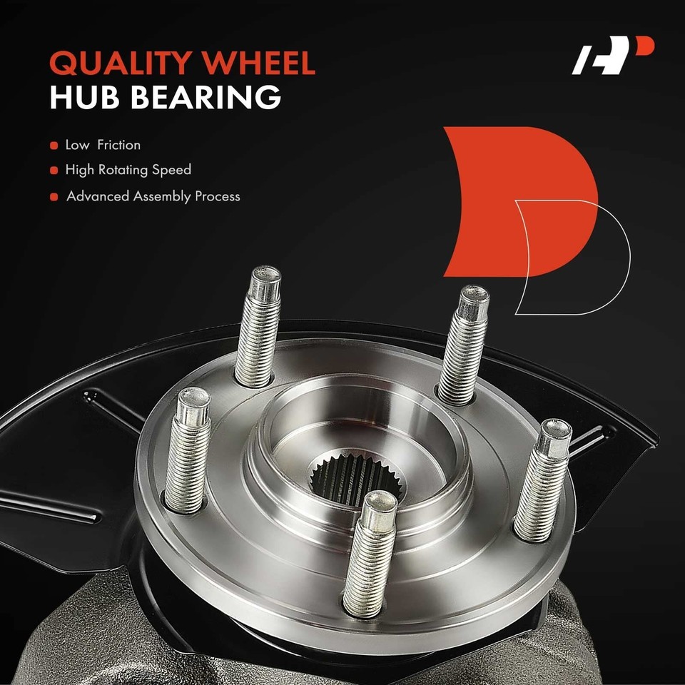 A-Premium Front Steering Knuckle & Wheel Bearing Hub Assembly ...