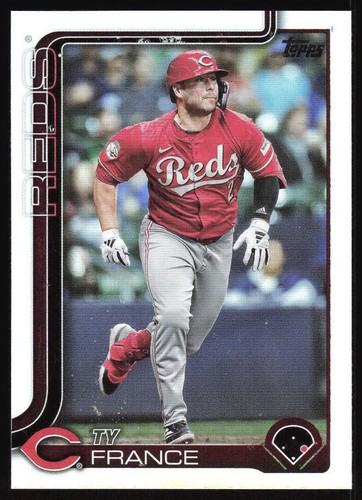 2025 Topps Series 1 Ty France #227 Rainbow Foil Reds | eBay
