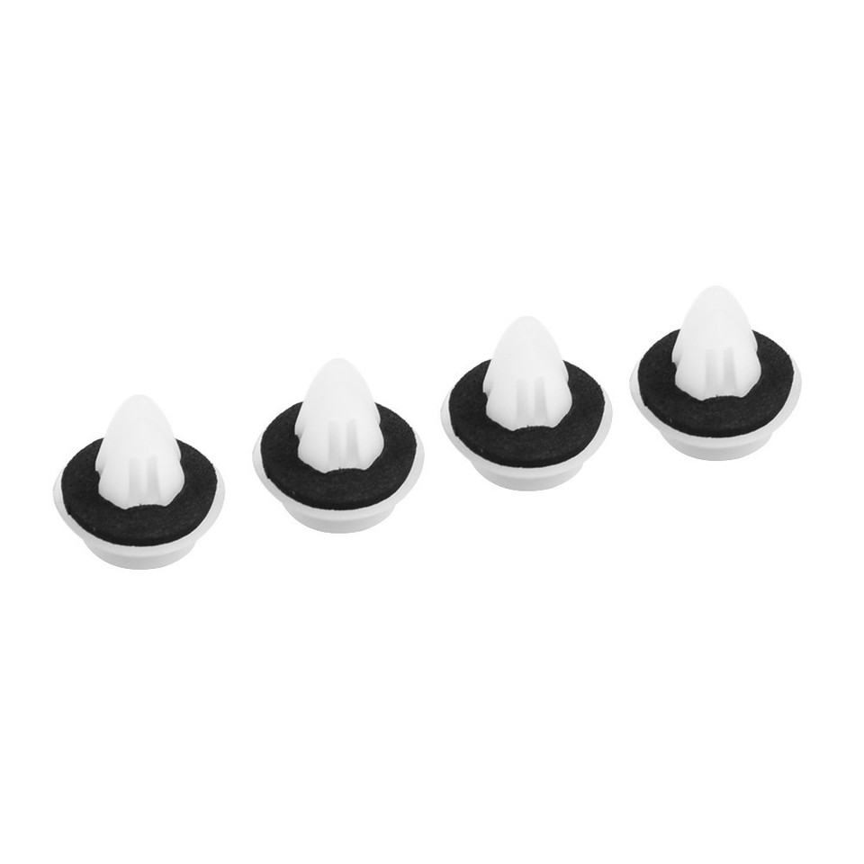 Fender Car Clips with washers Plastic White+Black Door trim Trims 50pcs ...