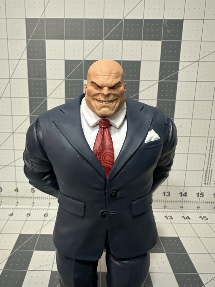 3D Printed - PAINTED 1/12 Kingpin SMILING Headsculpt Marvel Legends BAF ...