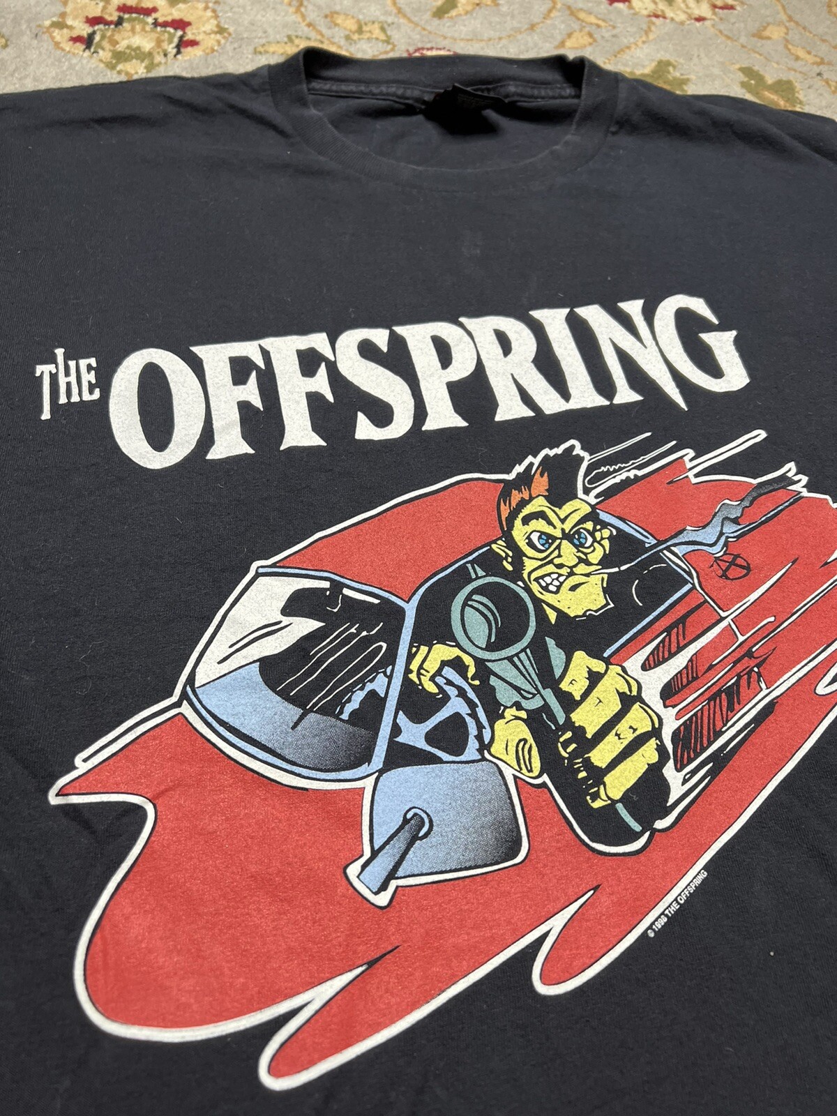 Vintage The Offspring T Shirt 1998 Men’s Large Black 90s Punk Rock | eBay