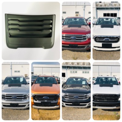 Matte Hood Scoop Bonnet Cover For Ford Ranger Wildtrak Xlt Raptor 2016 ...