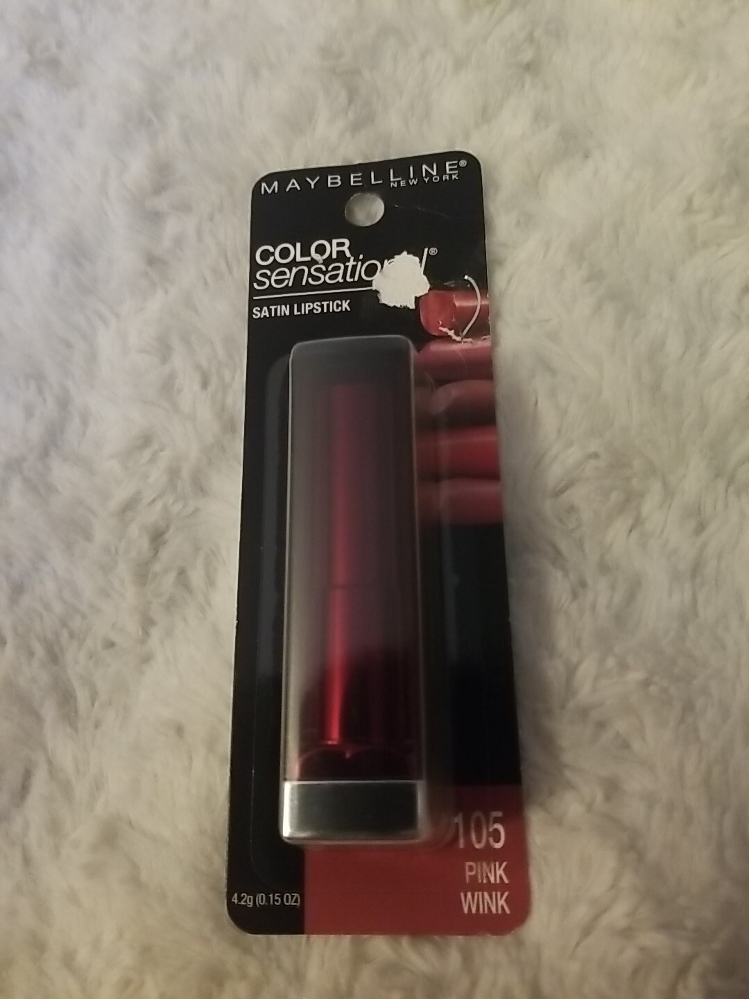 Maybelline Color sensational Creamy Stain Lipstick 105 Pink Wink - NIP ...