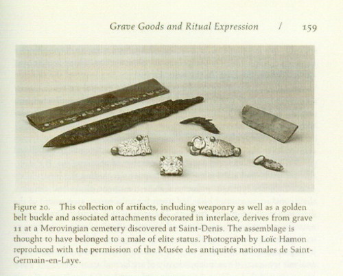 Medieval Merovingian Frank Gaul Celt Mortuary Archaeology Jewelry ...