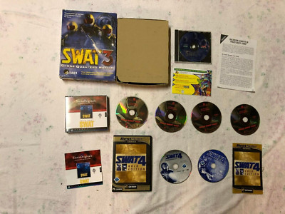 Police Quest SWAT 3 Big Box incl. 1 und Police Quest SWAT 4 Gold OVP PC ...