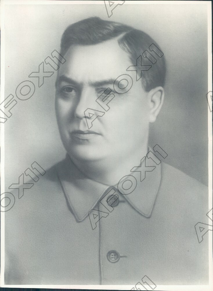 1956 Soviet Premier Politburo Member Georgy Malenkov By Bill Smith ...