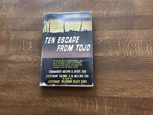 Melvyn McCoy Signed 1st Ed 1944 Ten Escape from Tojo POW Escape ...