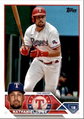 2023 Topps Baseball Cards Nathaniel Lowe Texas Rangers #124 | eBay