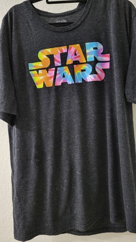 Star Wars Darth Vader men's T-Shirt size 2xl, black colorful Logo Beach ...