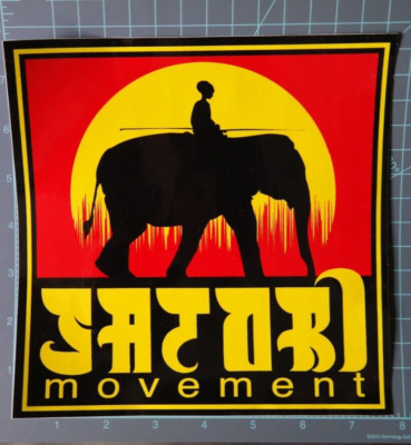 Satori Movement vintage 90's large logo sticker skateboard wheels, hemp ...