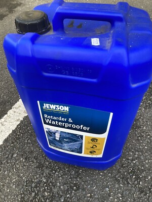 Jewson Retarder and waterproofer 25 L Tub Collection Only | eBay UK