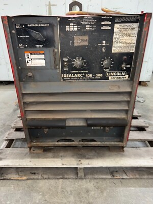 LINCOLN ELECTRIC IDEALARC WELDER R3R-300 3-PHASE 300 AMPS 230/460 VOLTS ...