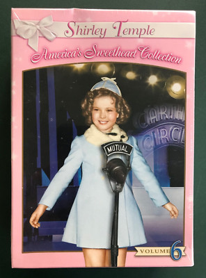 Shirley Temple Collection, Vol. 6 (3 DVDs, Slipcover) FACTORY SEALED ...