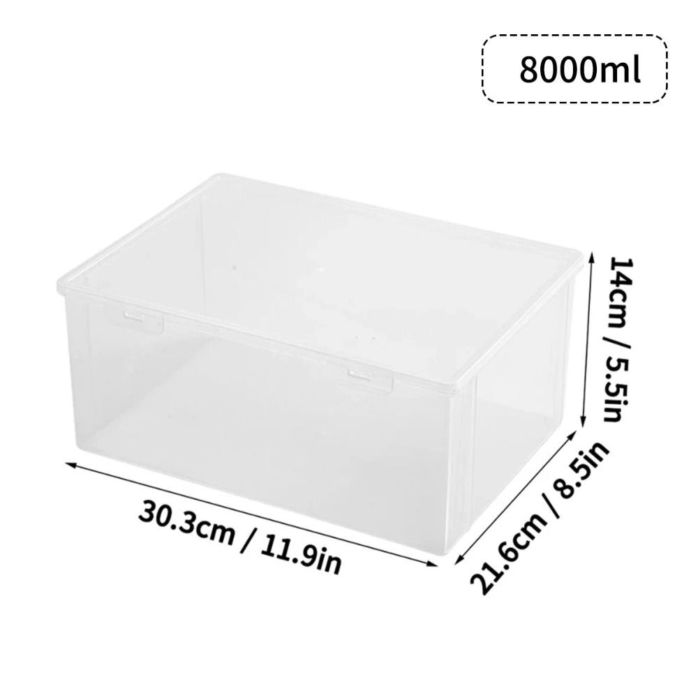Transparent Home Office Supplies Storage Box a4 Paper Organizer Box A4 ...